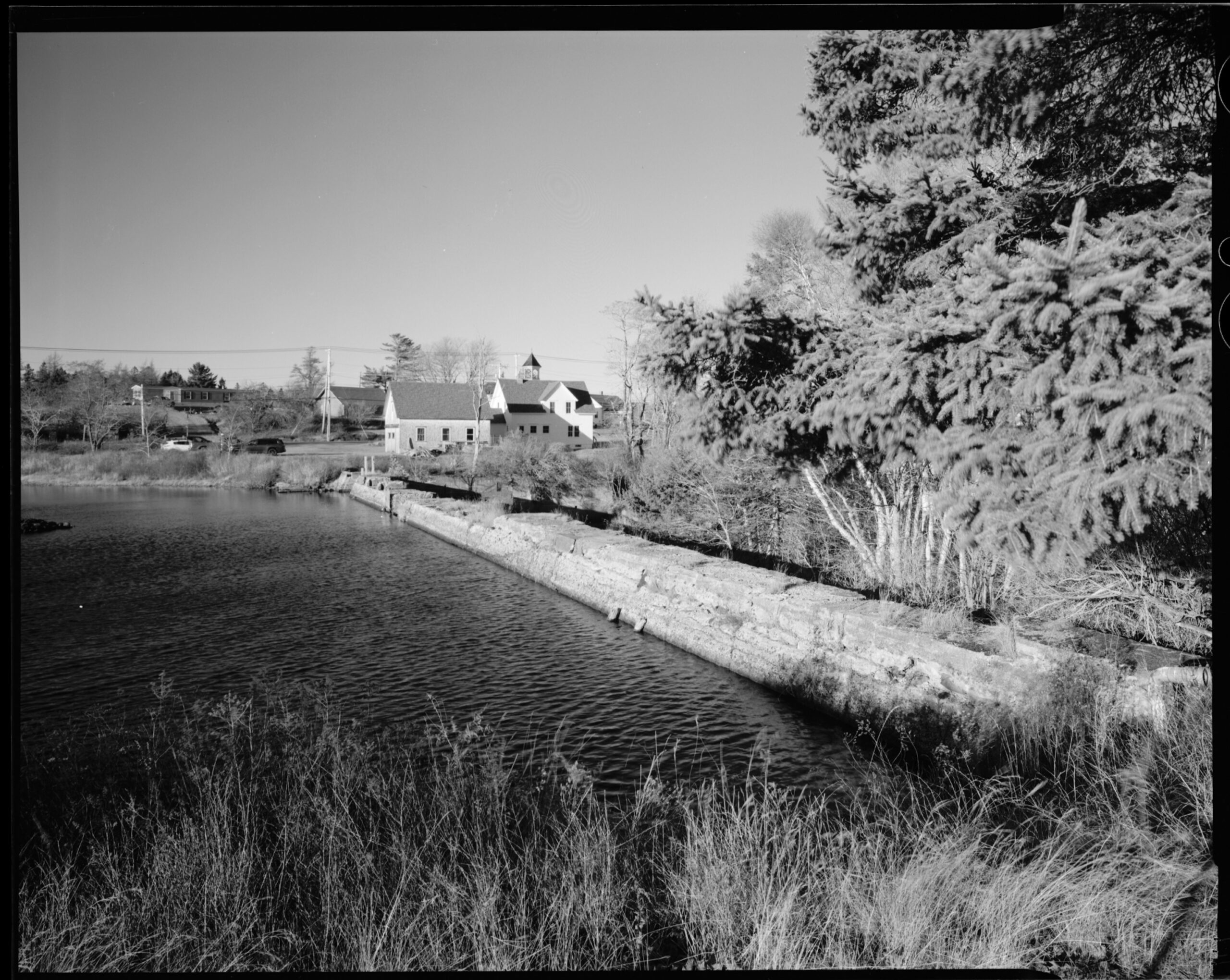 Whiting Mill Pond Dam, ME: HABS/HAER Photography - History Through the Lens
